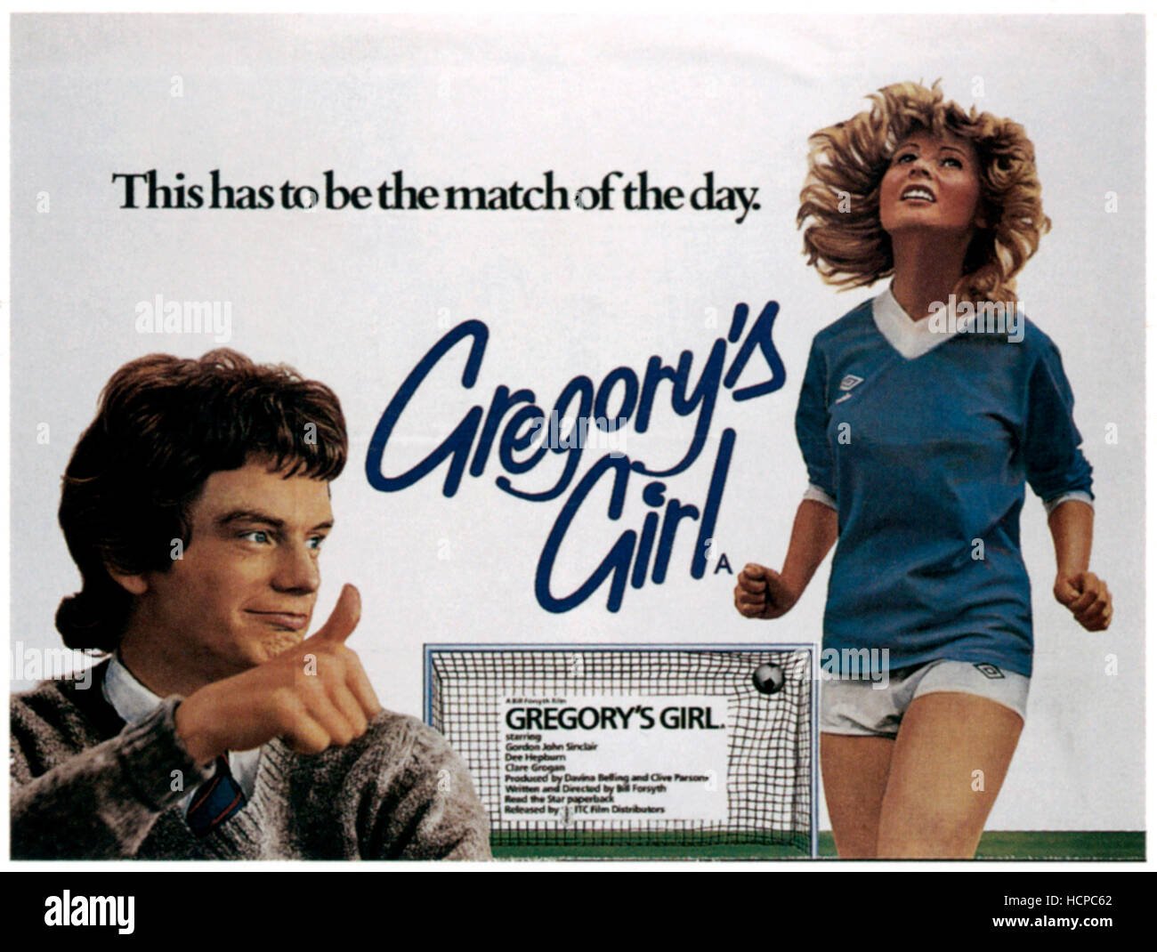GREGORY'S GIRL, from left: Gordon John Sinclair, Dee Hepburn, 1981 ...