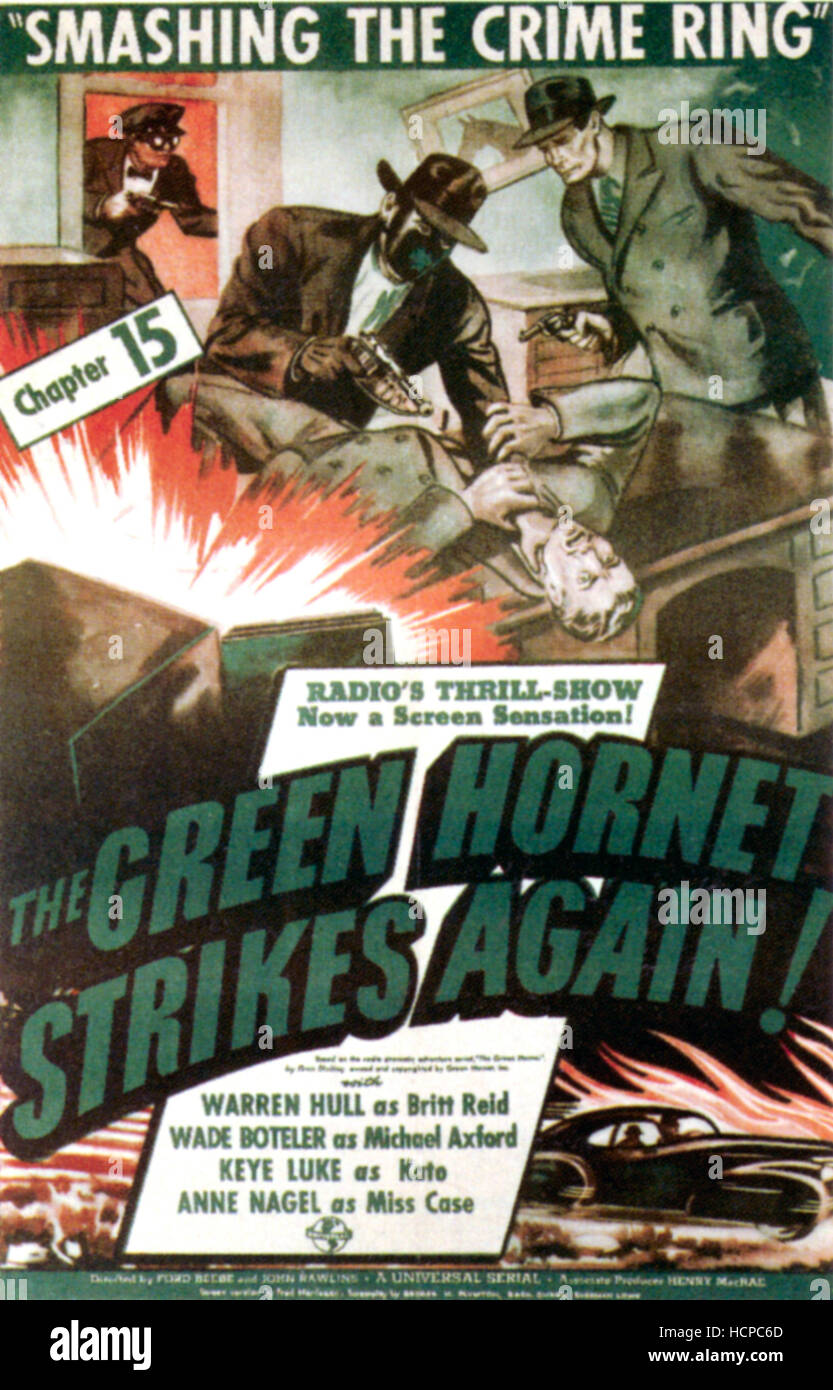 THE GREEN HORNET STRIKES AGAIN, Chapter 15: Smashing The Crime Ring ...
