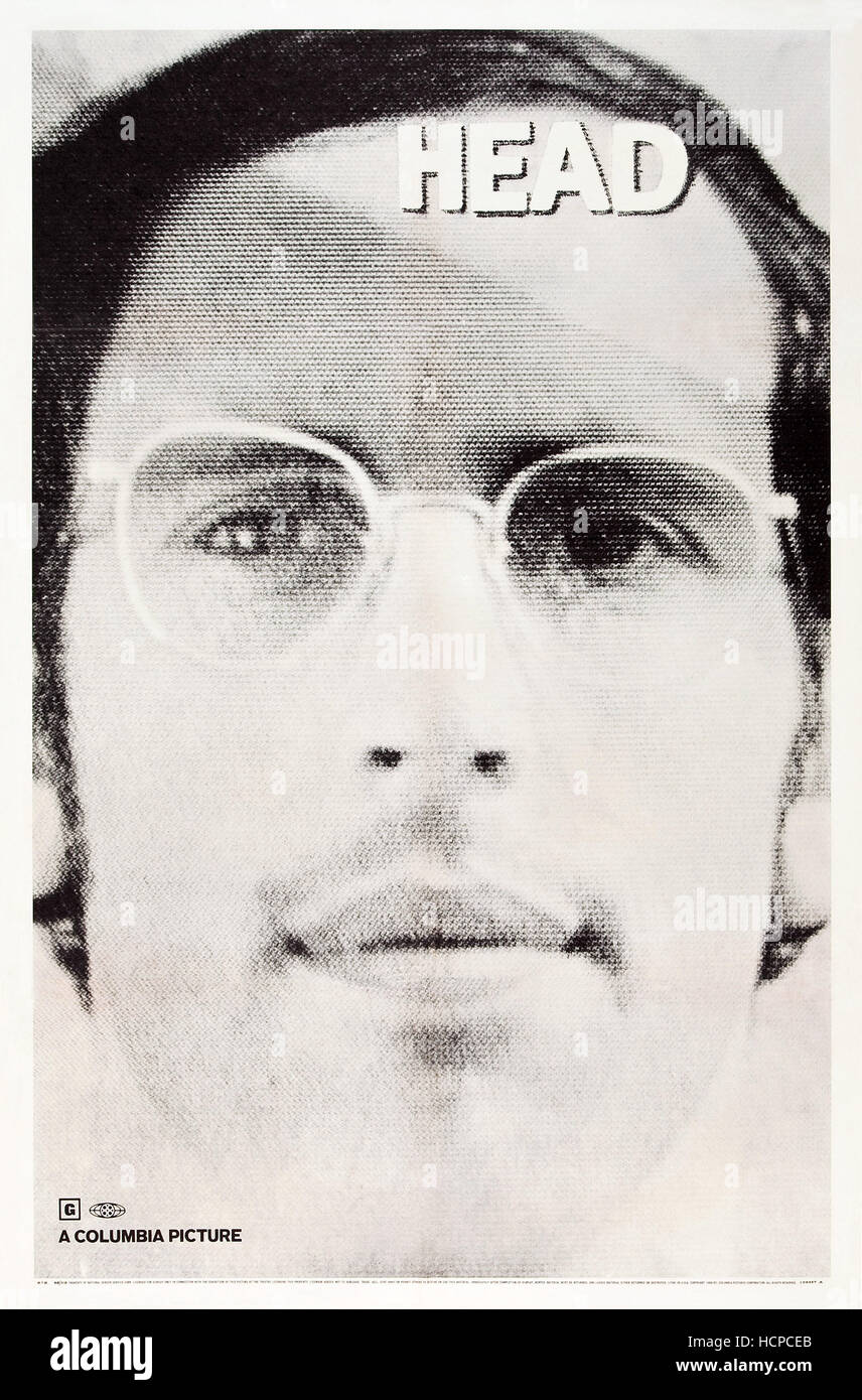 HEAD, poster art, 1968 Stock Photo - Alamy