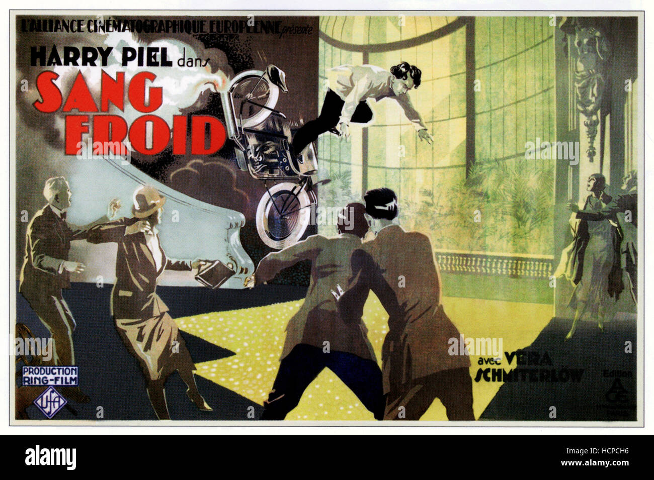 HIS BEST FRIEND (aka SANG FROID), French poster art, 1929 Stock Photo ...