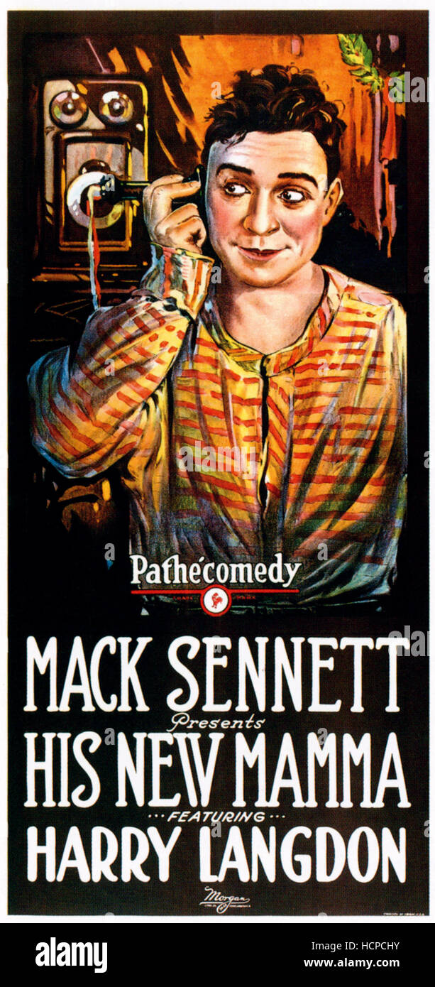 HIS NEW MAMMA, Harry Langdon, 1924 Stock Photo - Alamy