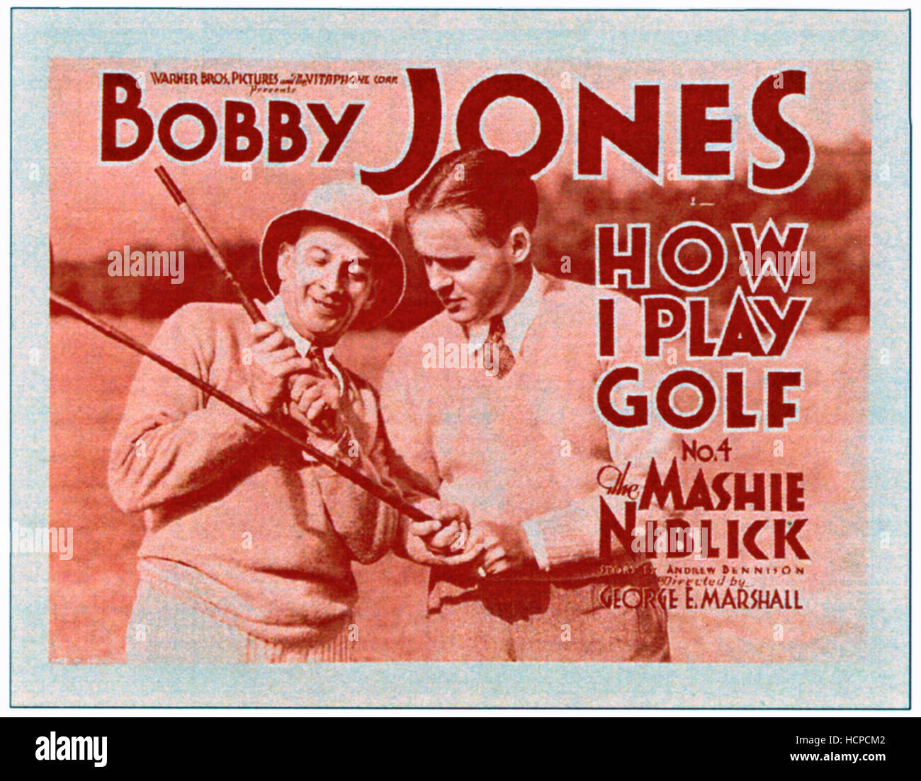 HOW I PLAY GOLF, from left: Leon Errol, Bobby Jones in 'Episode No. 4 ...