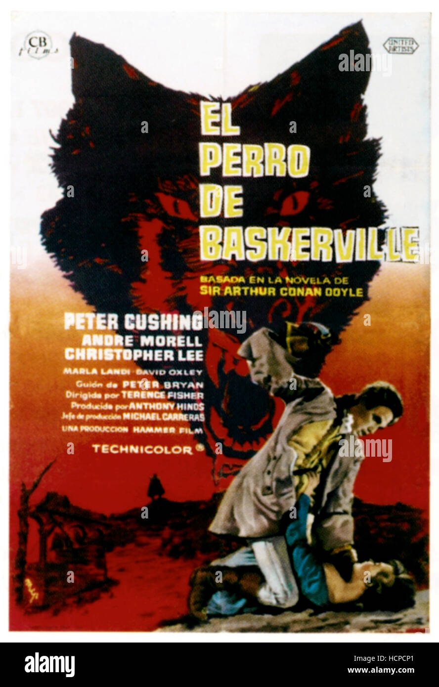 THE HOUND OF THE BASKERVILLES (aka EL PERRO DE BASKERVILLE), Spanish ...