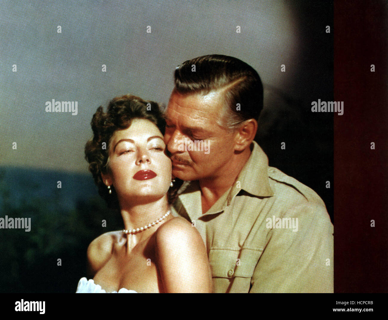 MOGAMBO, Ava Gardner, Clark Gable, 1953 Stock Photo - Alamy