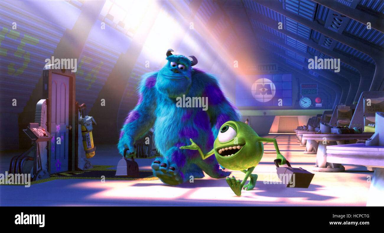 MONSTERS INC., Sulley, Mike Wazowski, 2001 Stock Photo - Alamy