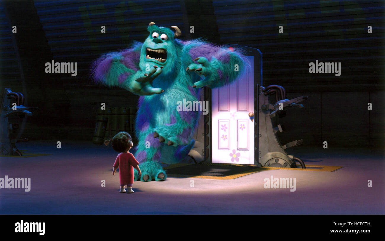 MONSTERS INC., Boo, Sulley, 2001 Stock Photo - Alamy