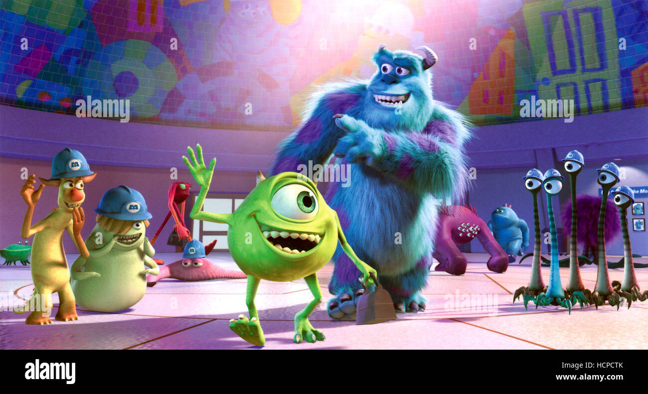 MONSTERS INC., Mike Wazowski, Sulley, 2001 Stock Photo - Alamy