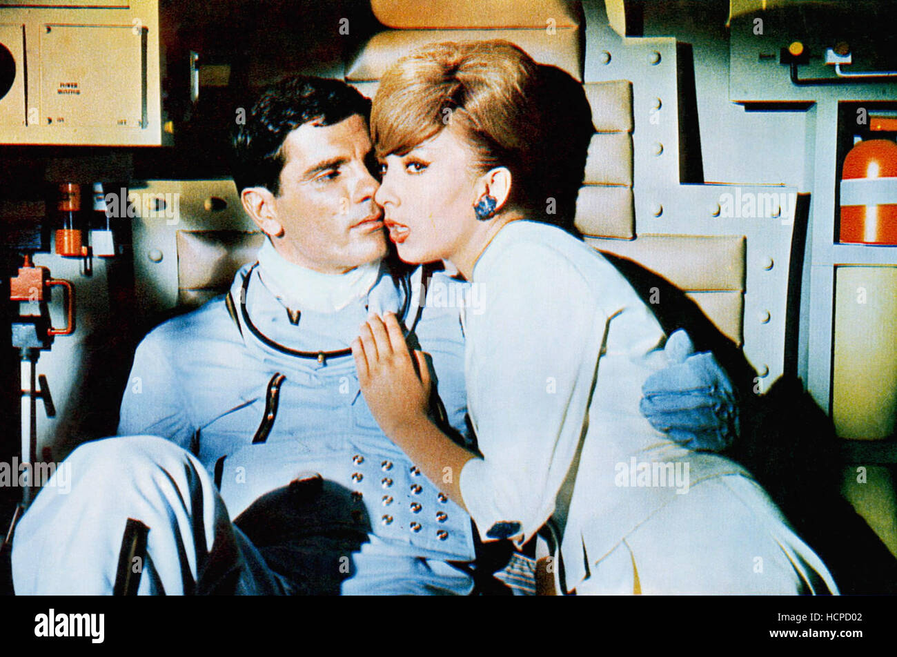 MOON PILOT, from left: Tom Tryon, Dany Saval, 1962 Stock Photo - Alamy