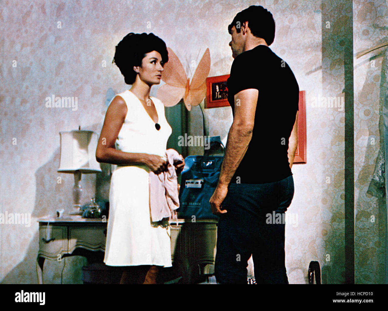 MODEL SHOP, from left: Anouk Aimee, Gary Lockwood, 1969 Stock Photo - Alamy