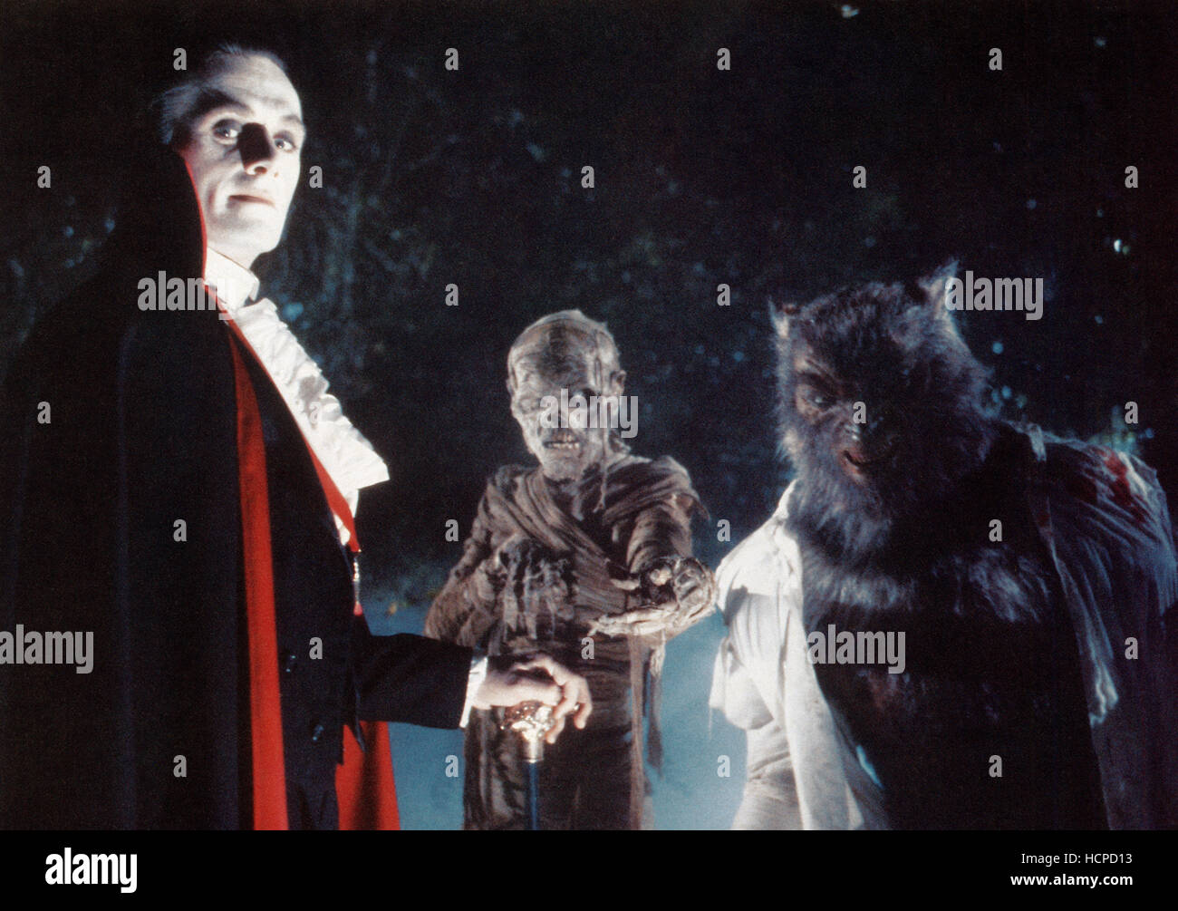 THE MONSTER SQUAD, Duncan Regehr, Michael Reid MacKay, Carl Thibault ...