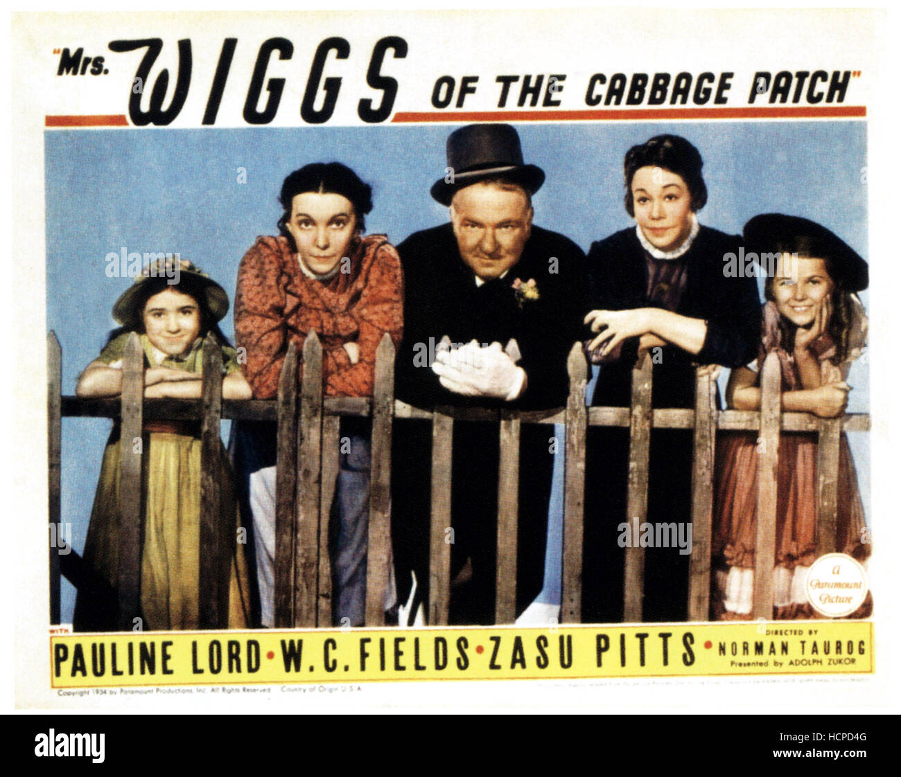MRS. WIGGS OF THE CABBAGE PATCH, from left: Virginia Weidler, Zasu ...