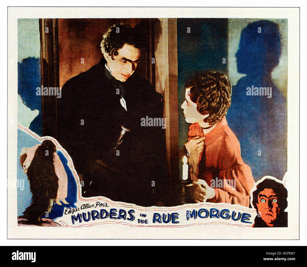 MURDERS IN THE RUE MORGUE, from left: Bela Lugosi, Sidney Fox on ...