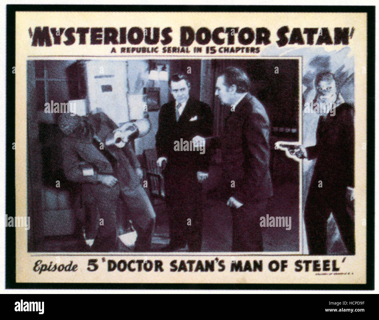 MYSTERIOUS DOCTOR SATAN, 'Chapter 5: Doctor Satan's Man Of Steel', 1940 ...