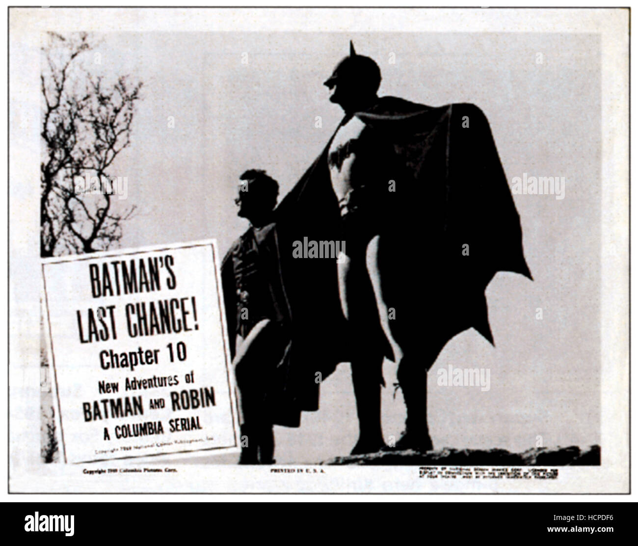 THE NEW ADVENTURES OF BATMAN AND ROBIN, from left: Johnny Duncan (as ...