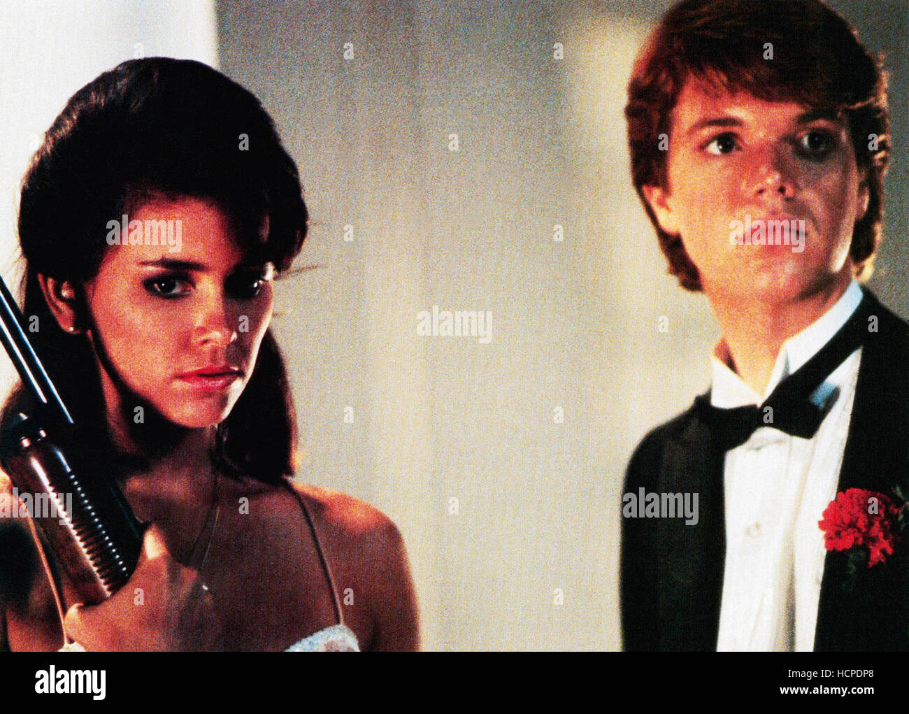 THE NIGHT OF THE CREEPS, from left: Jill Whitlow, Jason Lively, 1986 ...