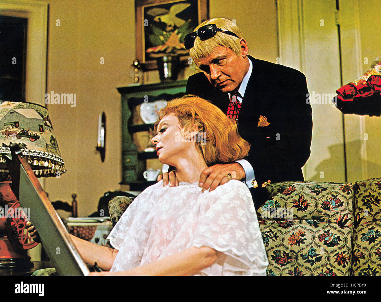 NO WAY TO TREAT A LADY, Barbara Baxley, Rod Steiger, 1968 Stock Photo ...