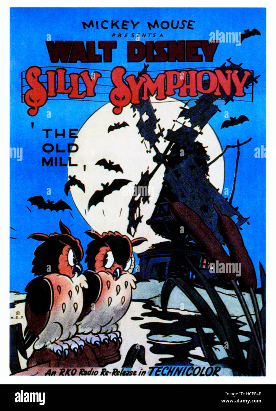 THE OLD MILL, 1950s reissue poster, 1937 Stock Photo - Alamy