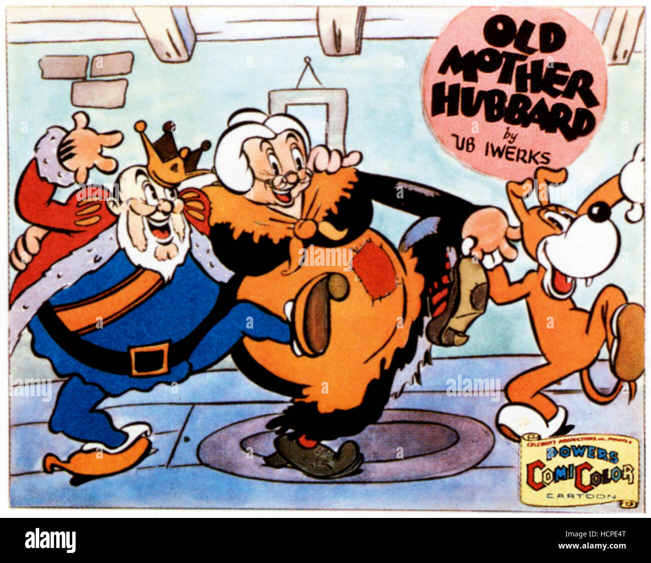 OLD MOTHER HUBBARD, center: Old Mother Hubbard on lobbycard, 1935 Stock ...