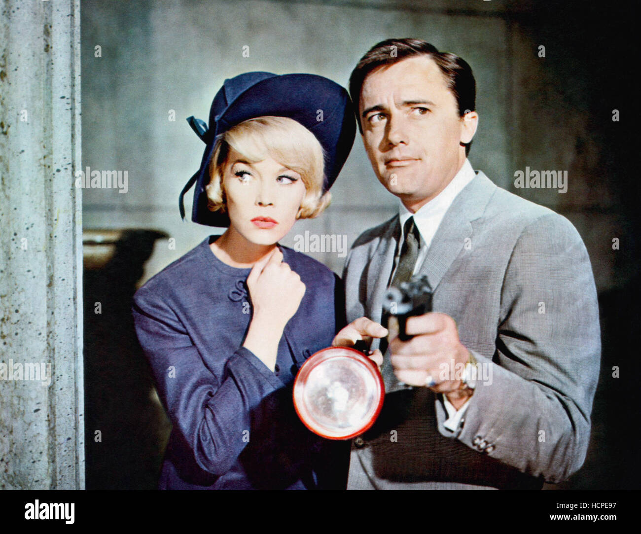 ONE SPY TOO MANY, from left: Dorothy Provine, Robert Vaughn, 1966 Stock ...