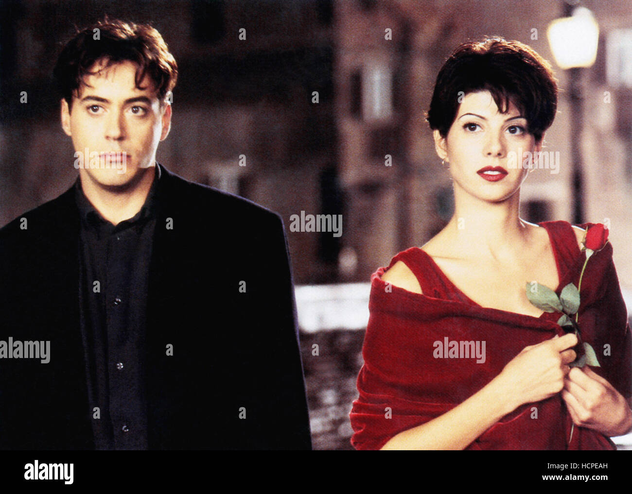 ONLY YOU, from left: Robert Downey Jr., Marisa Tomei, 1994. ©Fine Line ...