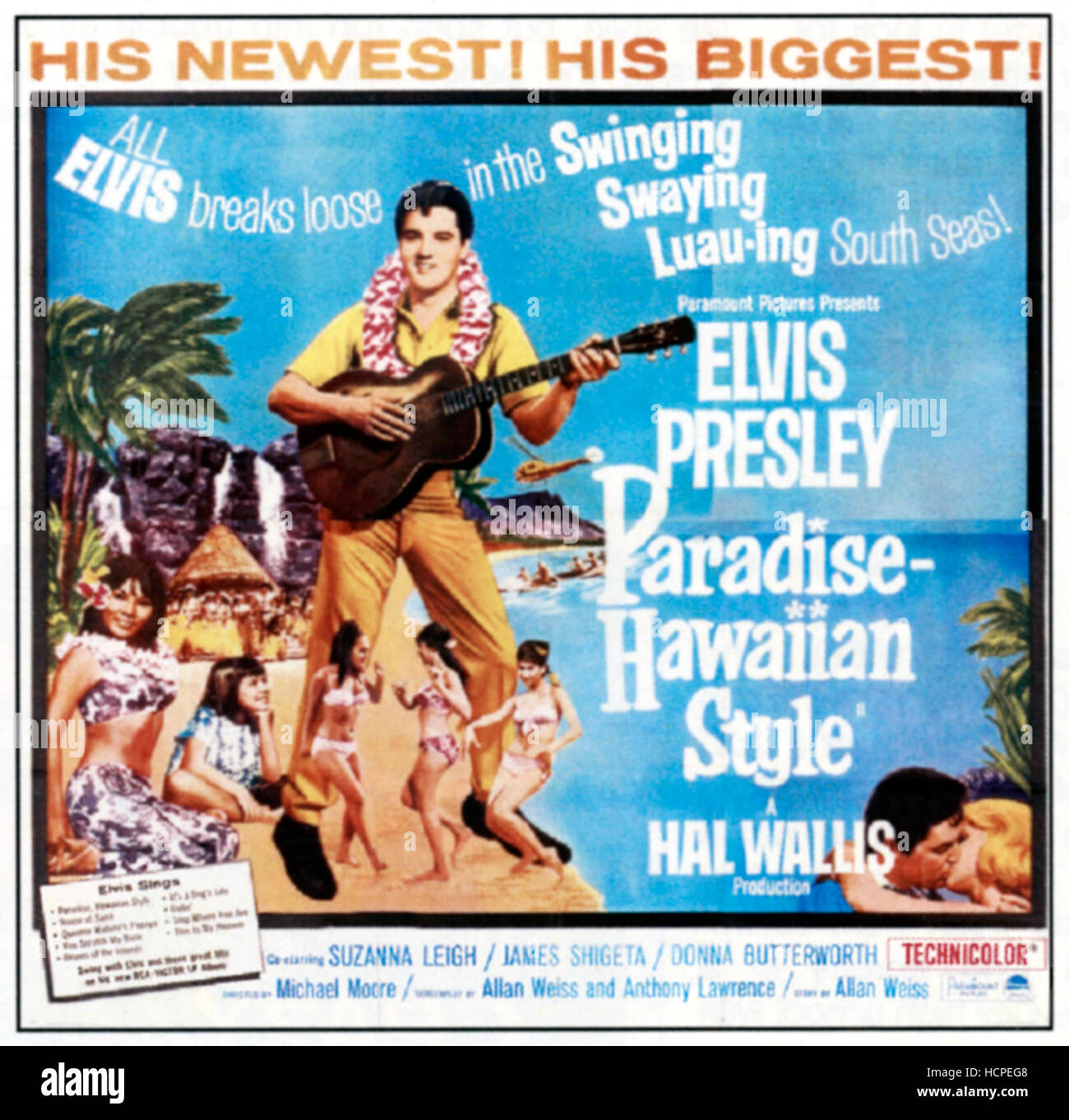 PARADISE, HAWAIIAN STYLE, Elvis Presley, 1966 Stock Photo - Alamy