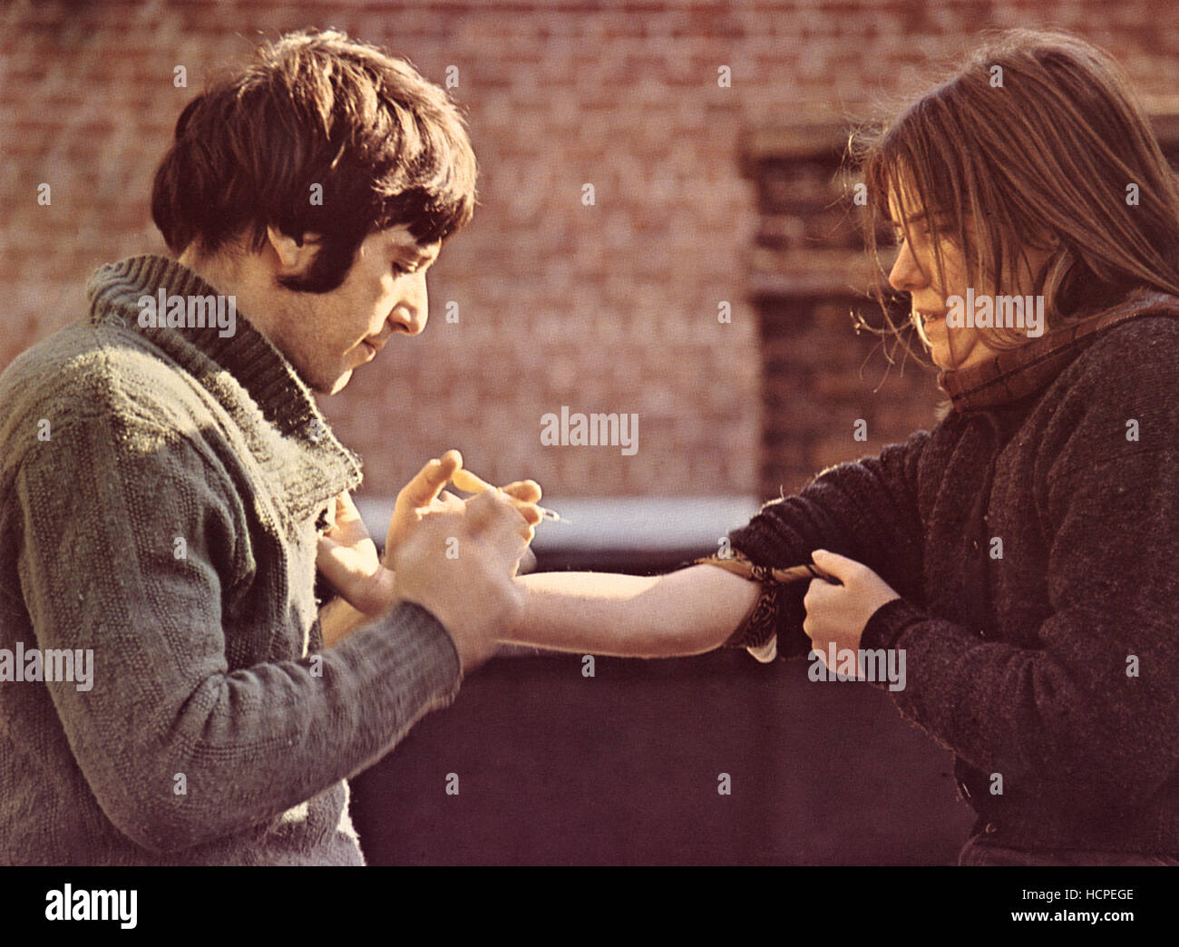 THE PANIC IN NEEDLE PARK, Al Pacino, Kitty Winn, 1971. TM and Copyright ...