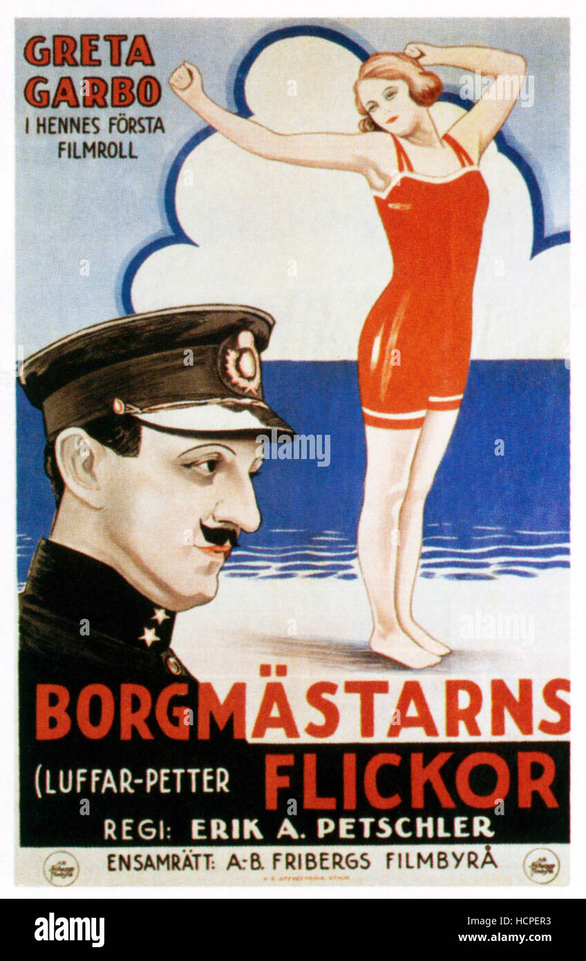 PETER THE TRAMP (aka LUFFAR-PETER), right: Greta Garbo on Swedish ...