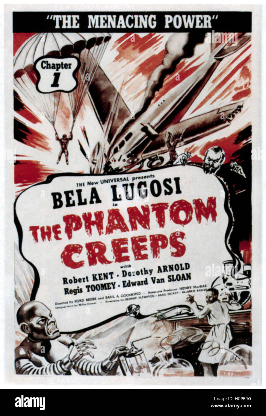 THE PHANTOM CREEPS, 1939 Poster art Stock Photo - Alamy