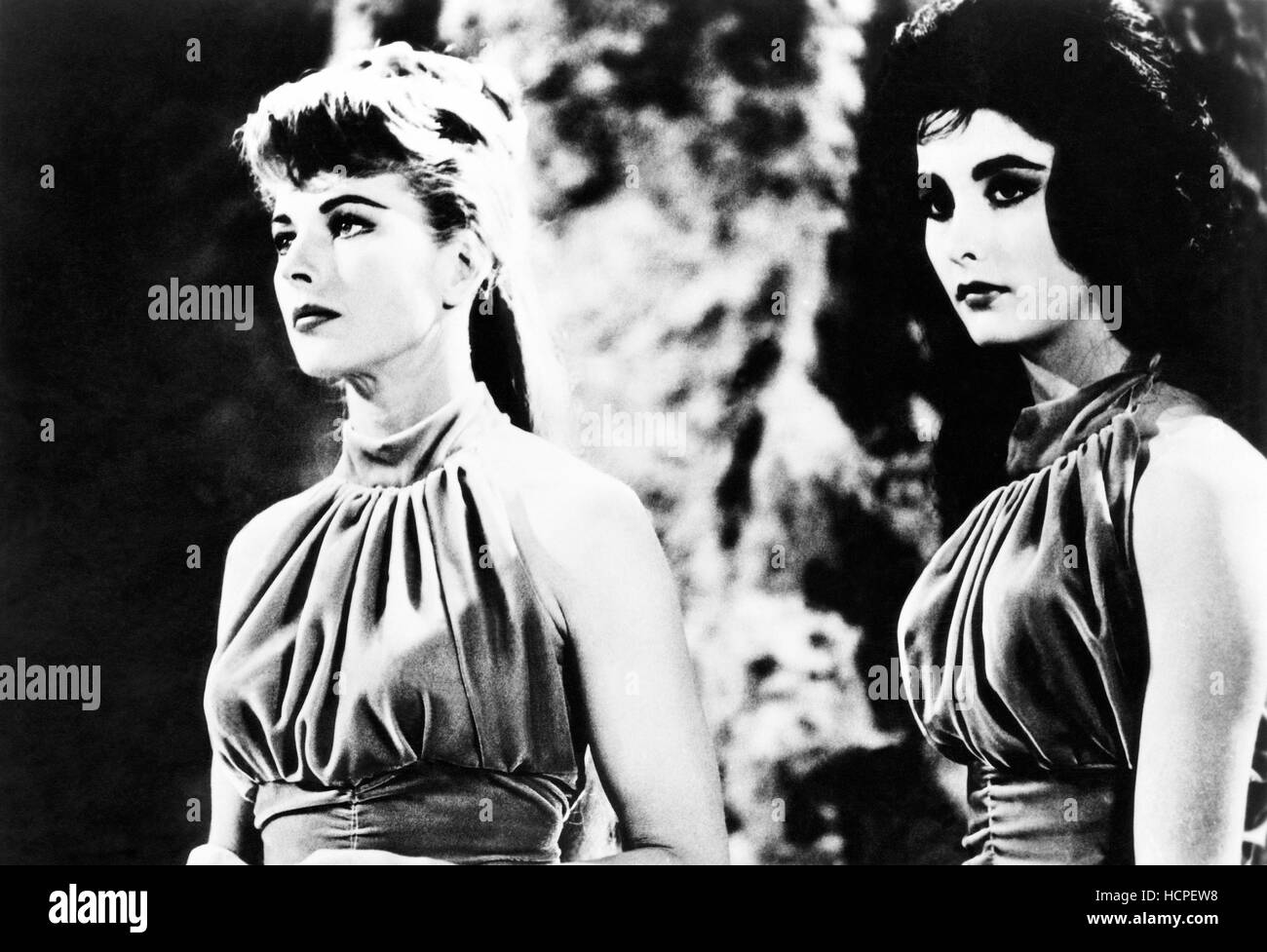 THE PHANTOM PLANET, from left: Coleen Gray, Dolores Faith, 1961 Stock ...