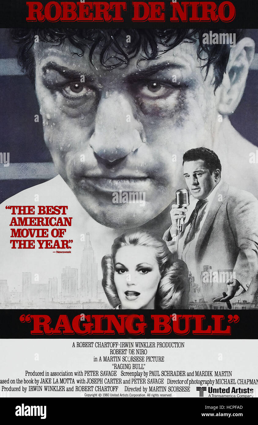RAGING BULL, from left: Robert De Niro, Cathy Moriarty, Robert De Niro ...