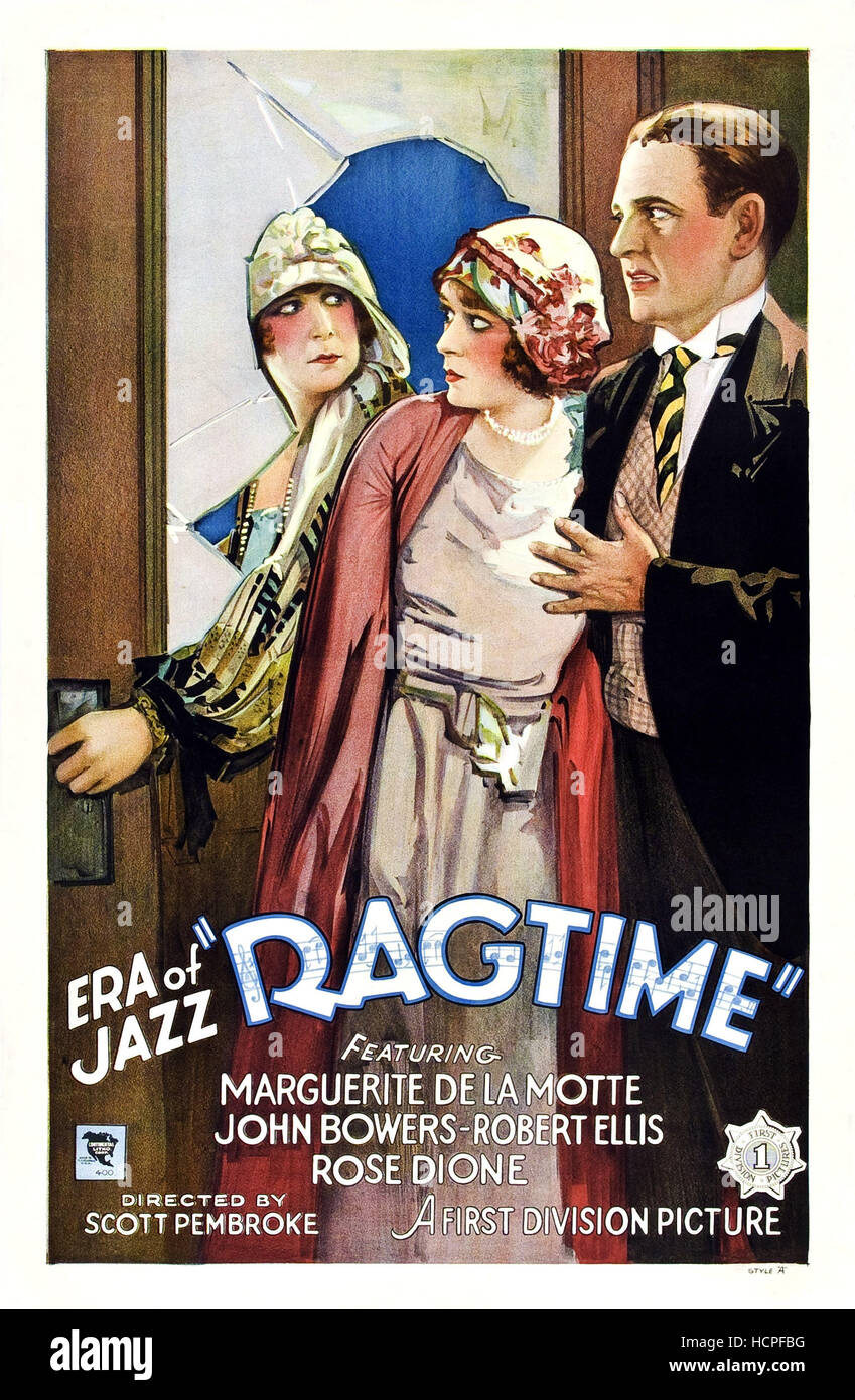 RAGTIME, poster art, 1927 Stock Photo - Alamy