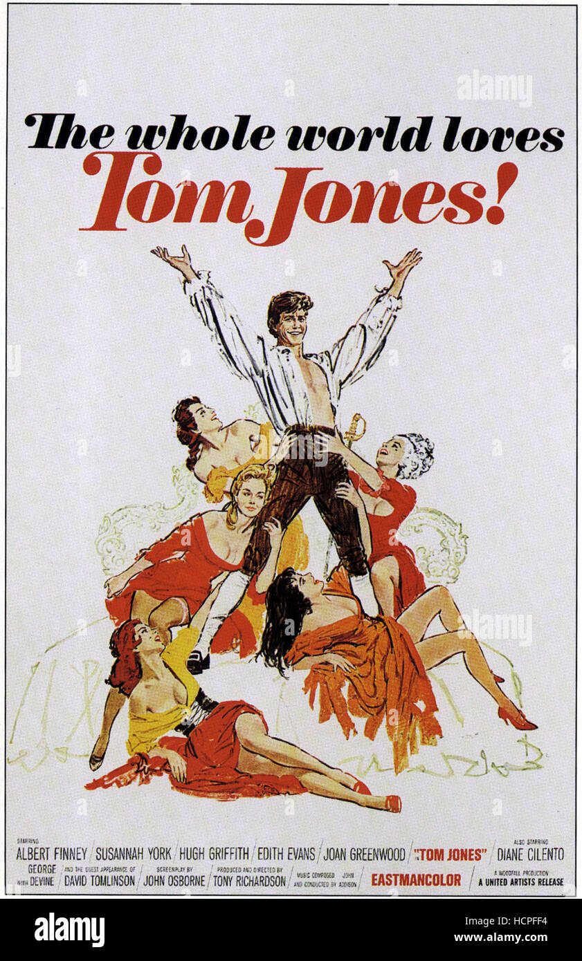 TOM JONES, Albert Finney, 1963 Stock Photo - Alamy