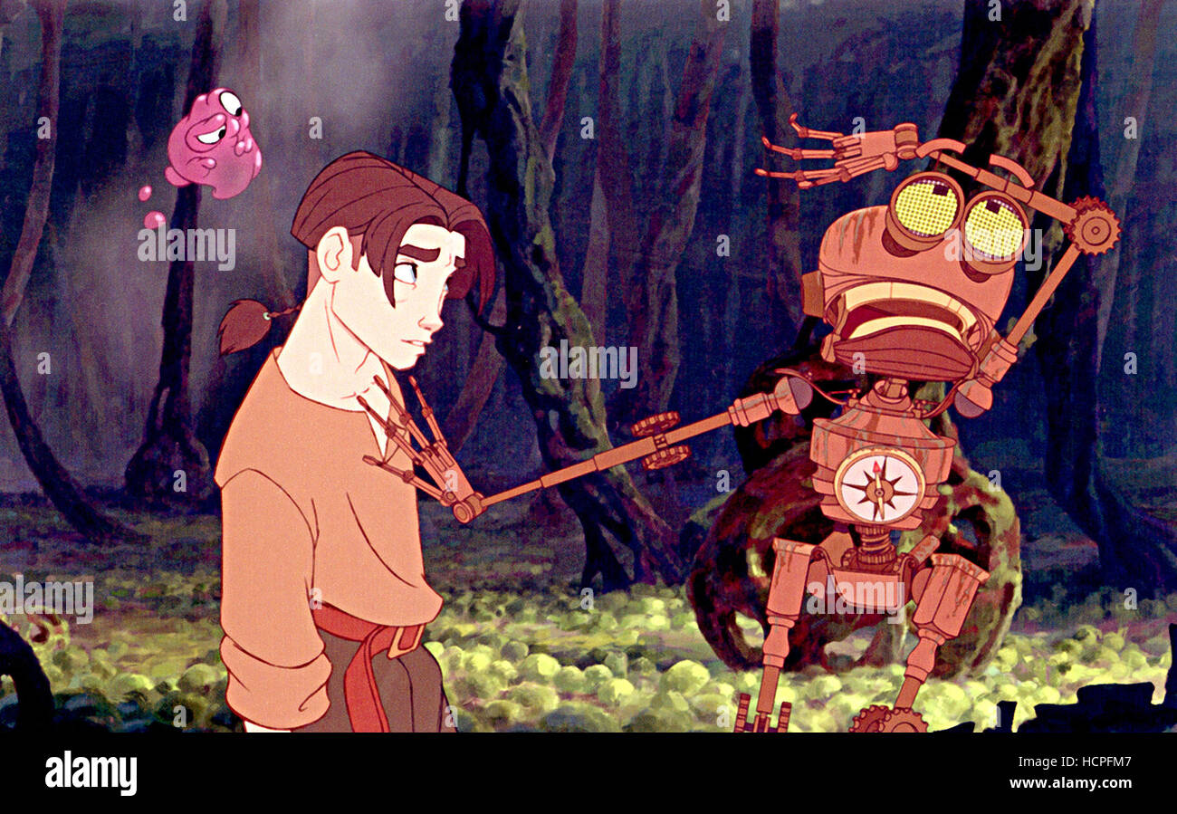 TREASURE PLANET, Morph, Jim Hawkins, B.E.N. (Bio-Electronic-Navigator ...