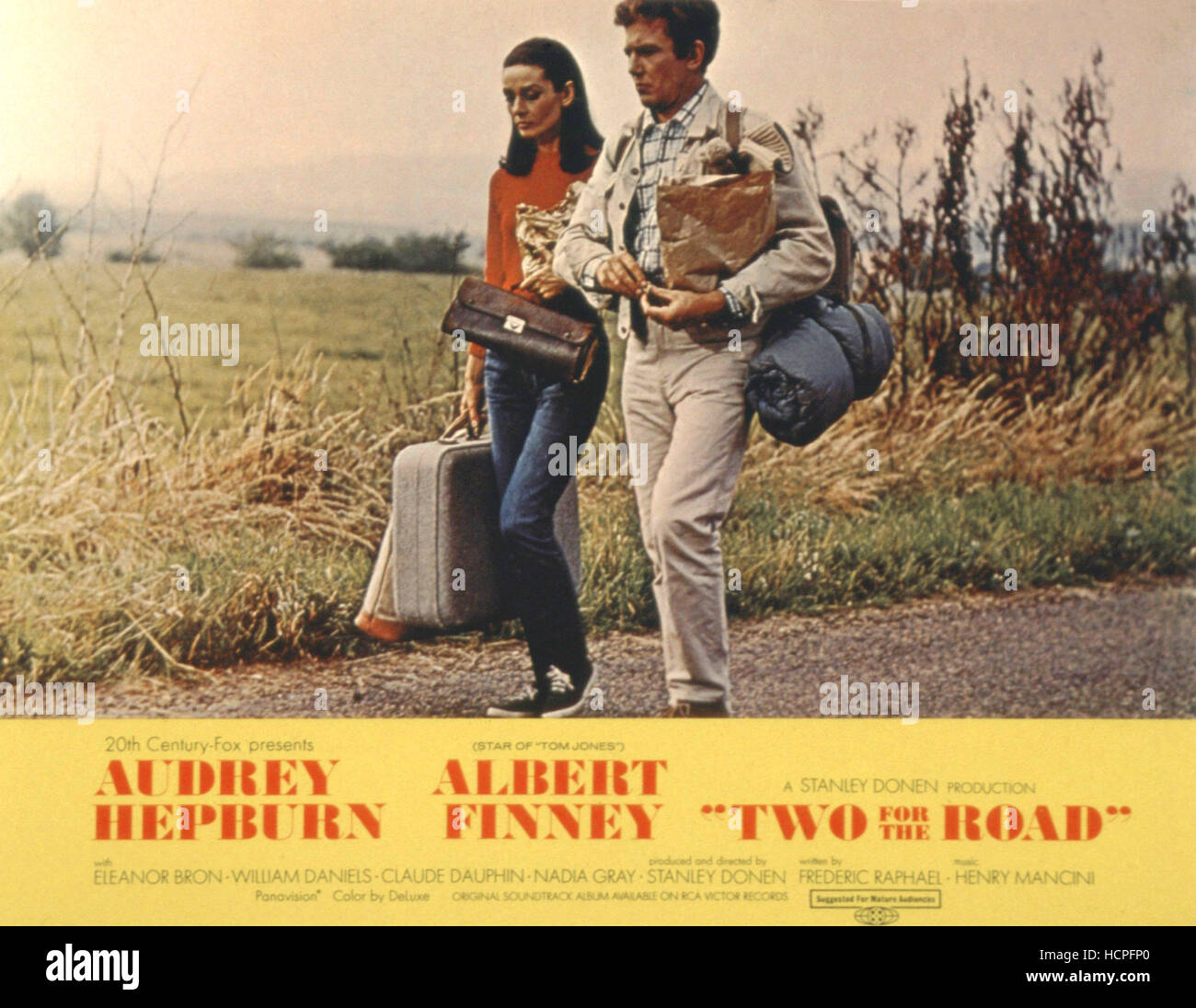 TWO FOR THE ROAD, Audrey Hepburn, Albert Finney, 1967,(c) 20th Century ...