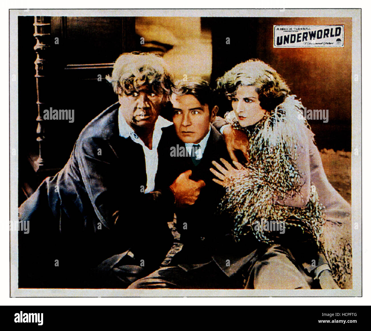 UNDERWORLD, from left: George Bancroft, Clive Brook, Evelyn Brent on ...