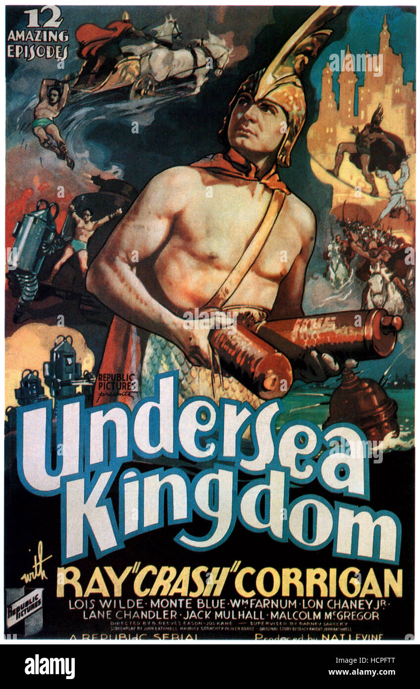 UNDERSEA KINGDOM, Ray 'Crash' Corrigan, 1936 Stock Photo - Alamy