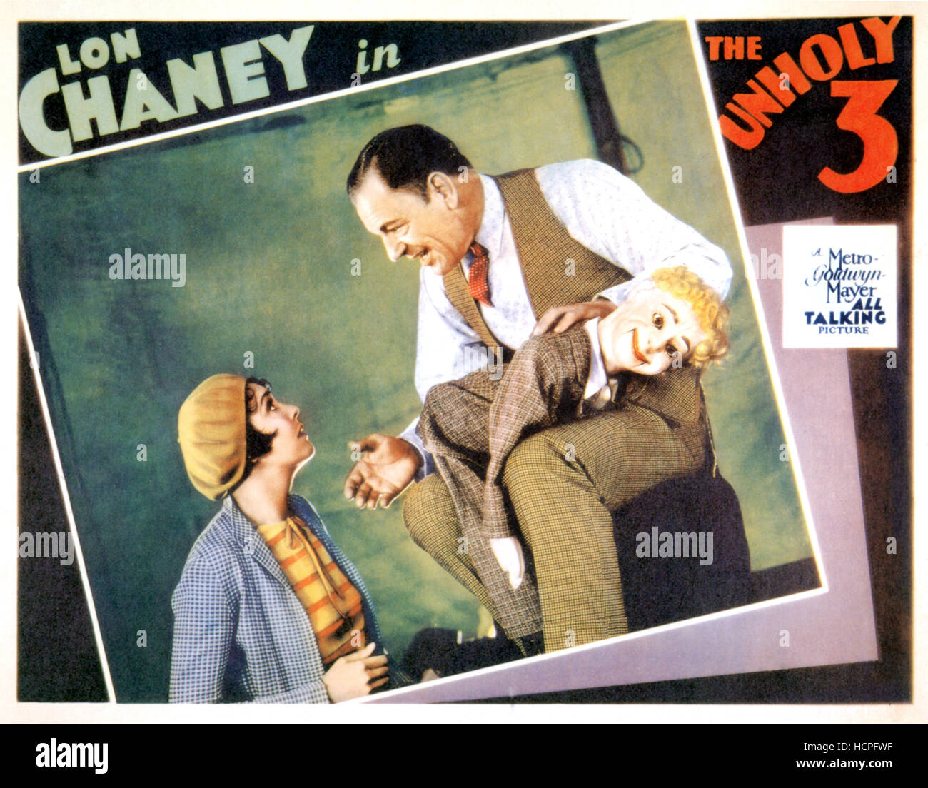 UNHOLY THREE, THE, Lila Lee, Lon Chaney, 1930 Stock Photo - Alamy