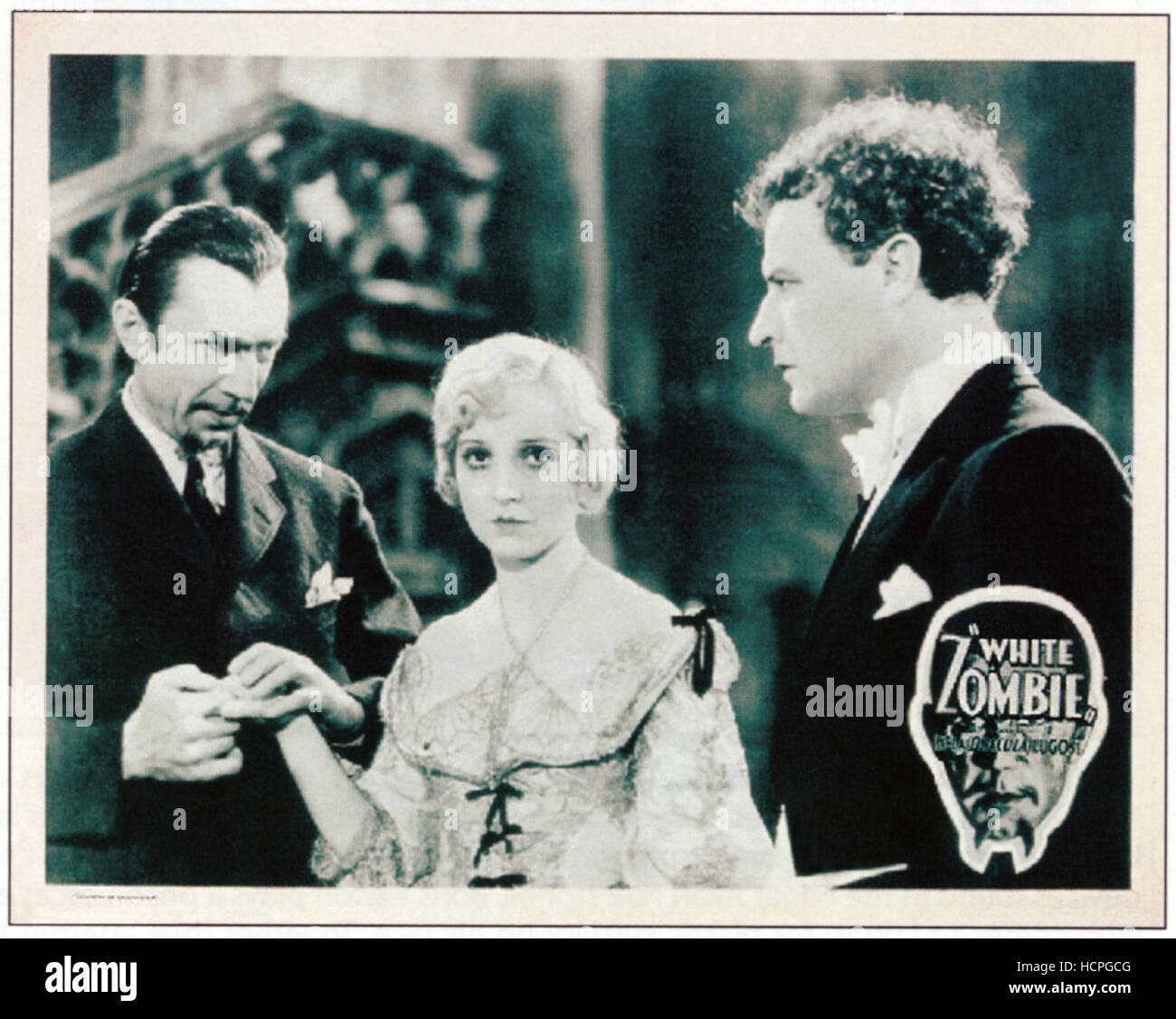 WHITE ZOMBIE, from left: Bela Lugosi, Madge Bellamy, Robert Frazer on ...