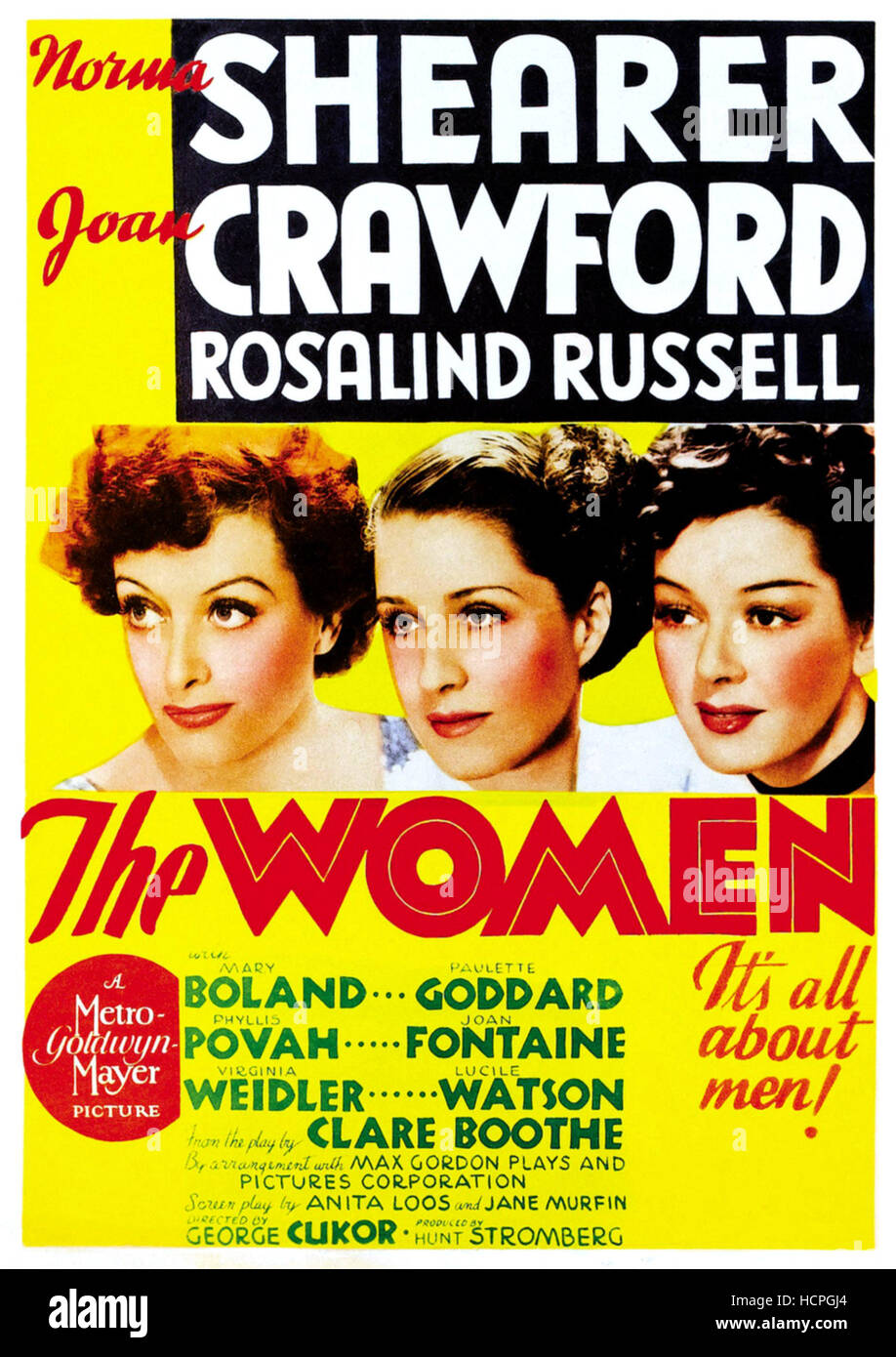 The Women From Left Joan Crawford Norma Shearer Rosalind Russell
