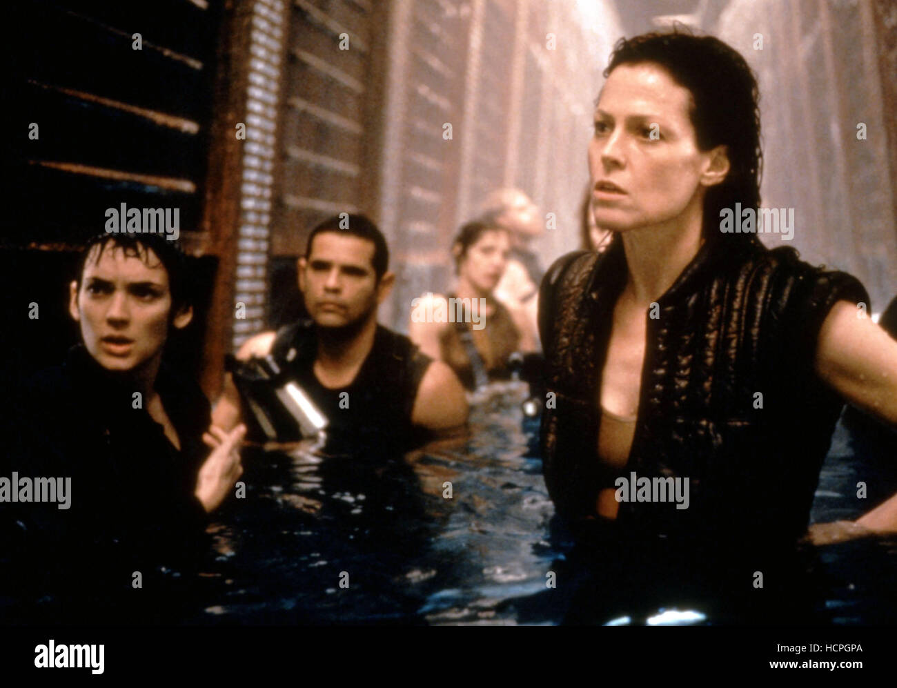 ALIEN: RESURRECTION, Winona Ryder, Sigourney Weaver, 1997, waist deep ...