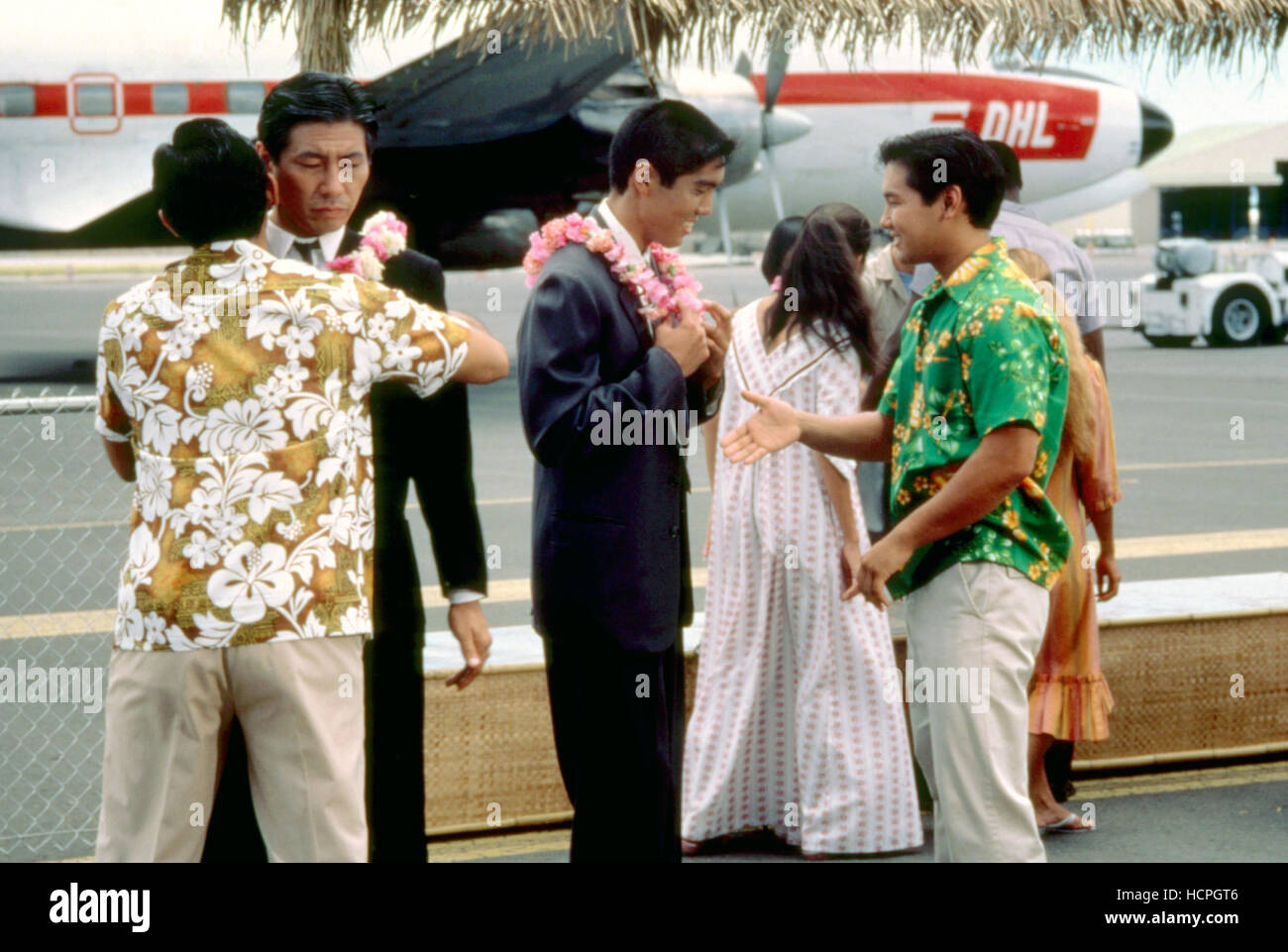 ALOHA SUMMER, Sho Kosugi (back left), Yuji Okumoto (center), Scott ...