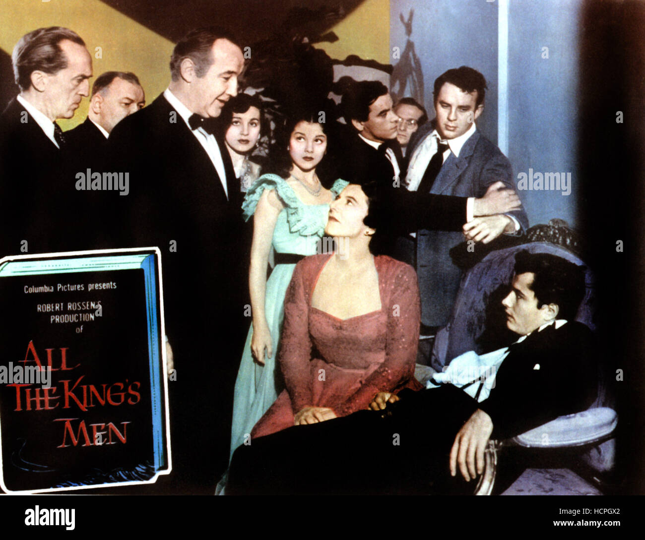 ALL THE KING'S MEN, Ralph Dumke, Broderick Crawford, Helene Stanley ...