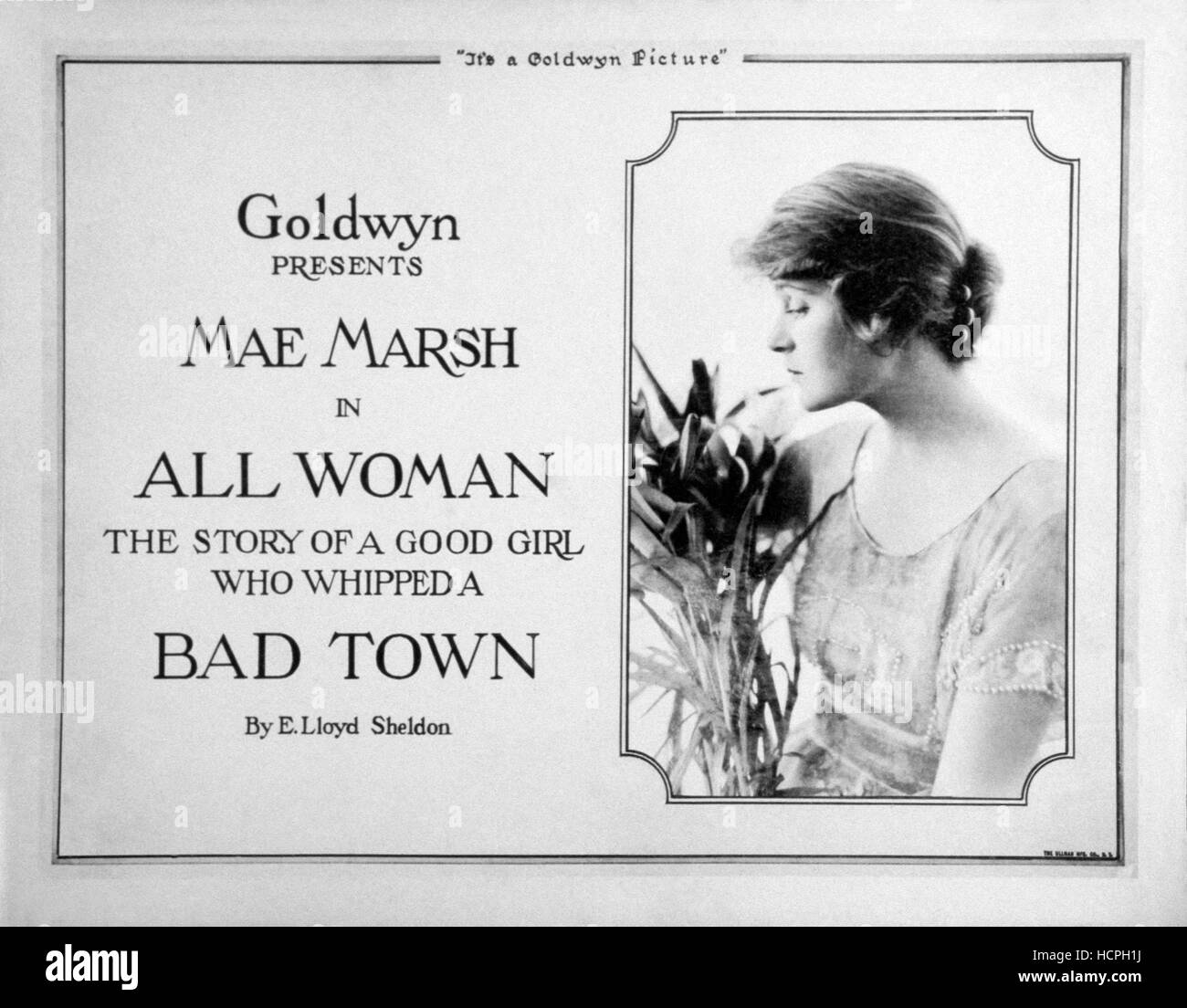 ALL WOMAN, Mae Marsh, 1918 Stock Photo - Alamy