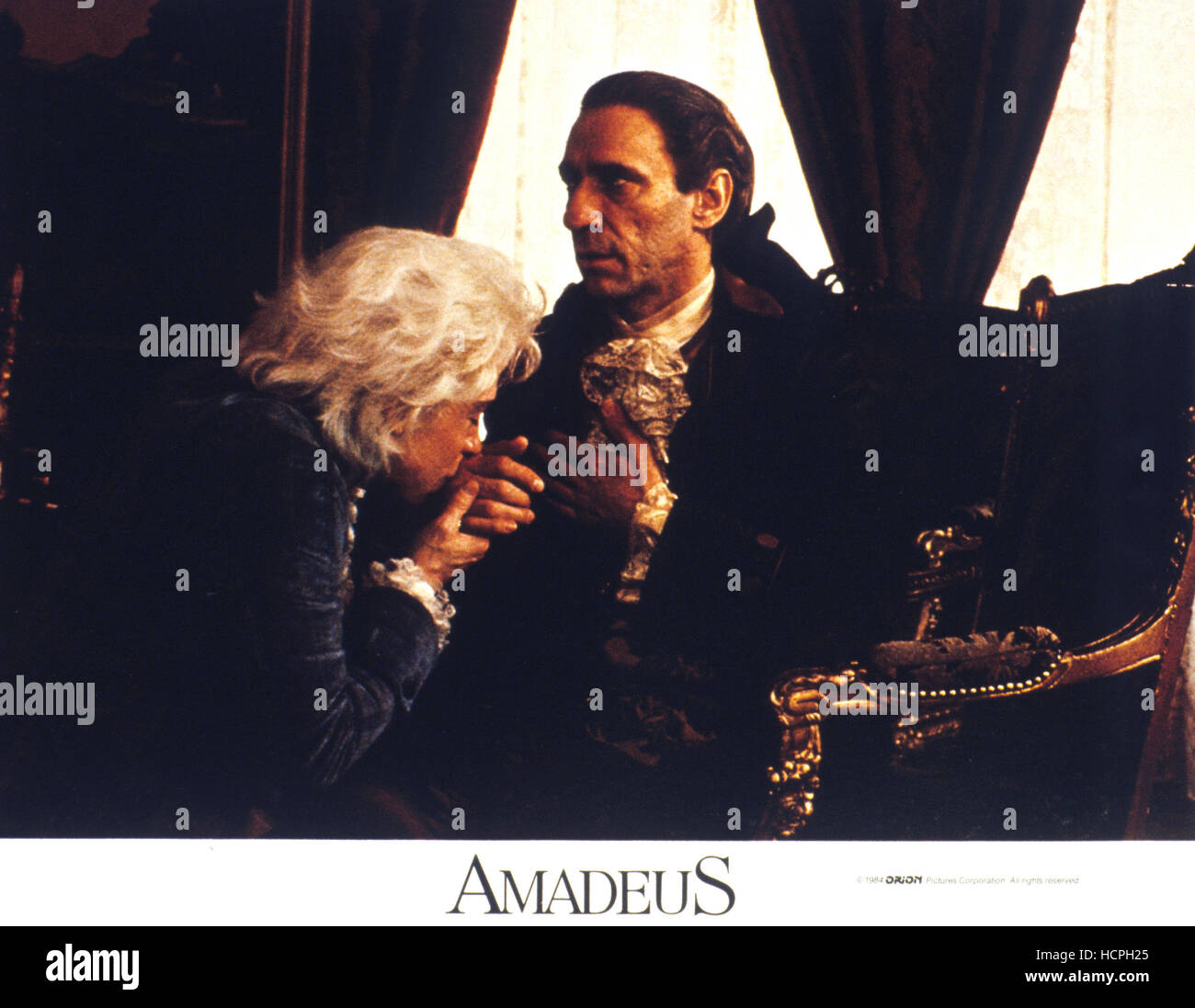 AMADEUS, Tom Hulce, F. Murray Abraham, 1984 Stock Photo - Alamy