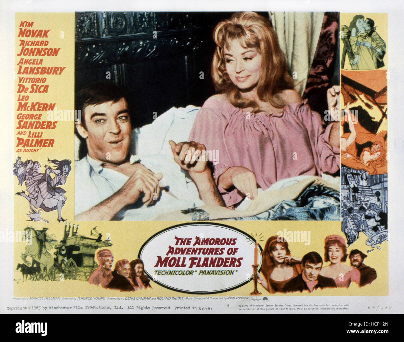 The Amorous Adventures Of Moll Flanders Center Richard Johnson Lilli