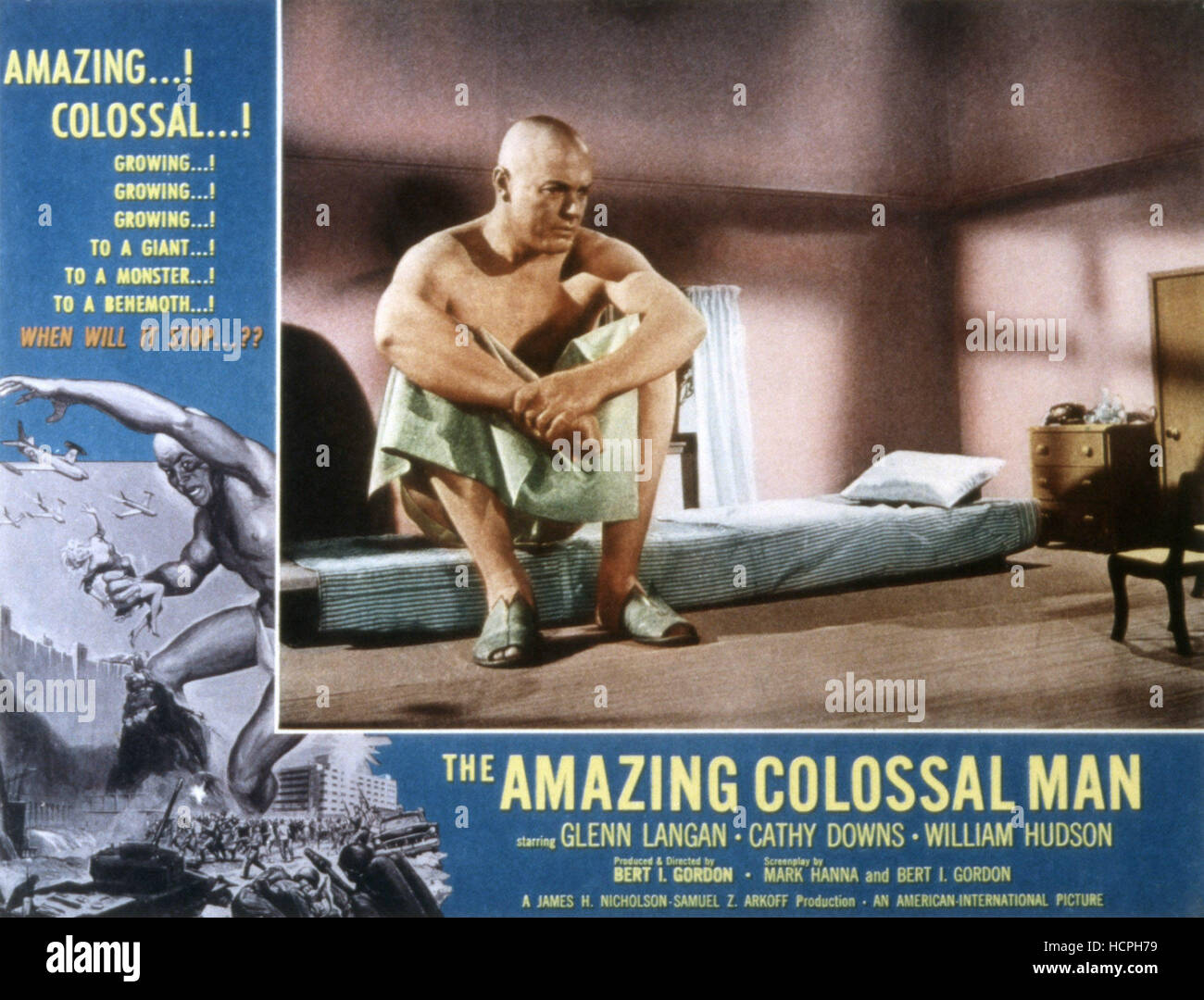 THE AMAZING COLOSSAL MAN, Glenn Langan, 1957 Stock Photo - Alamy