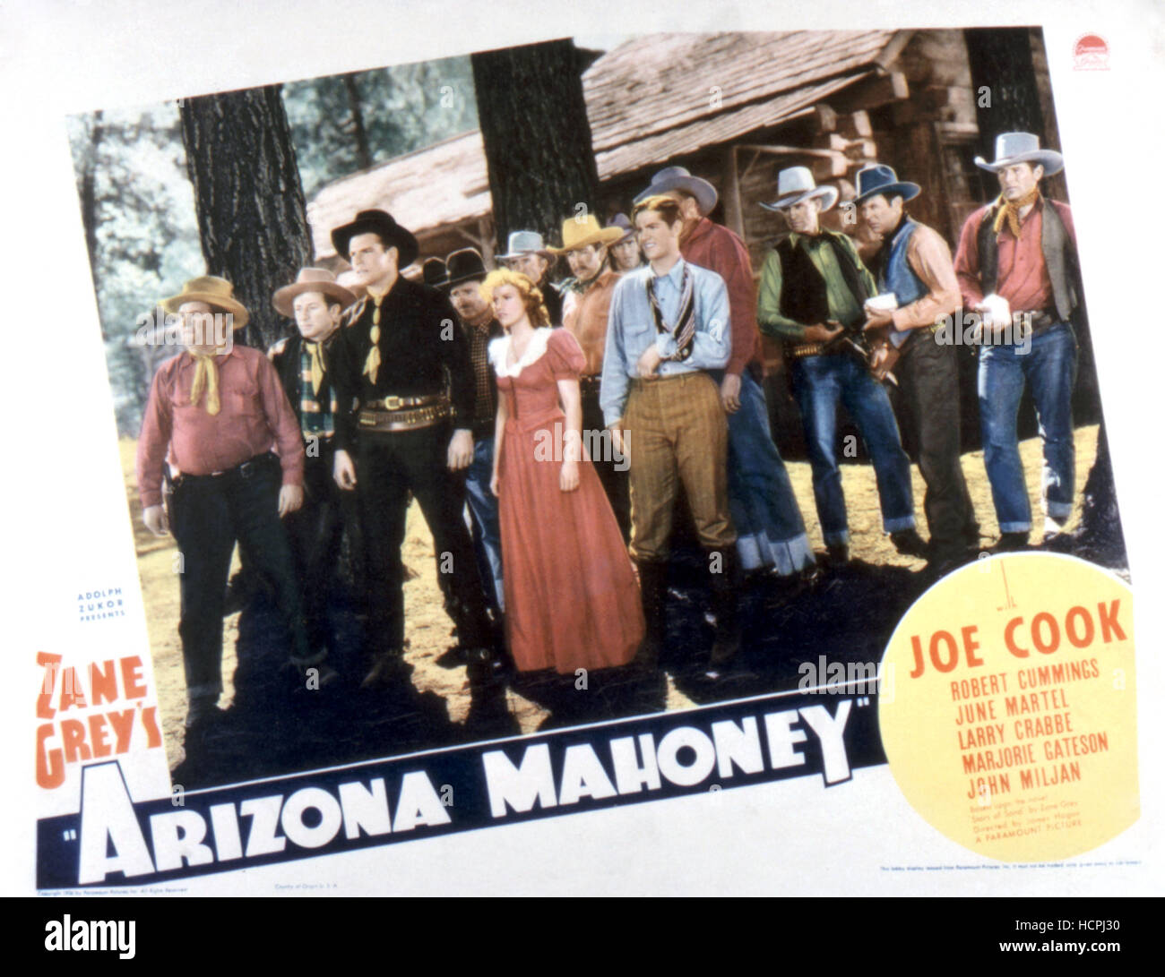 ARIZONA MAHONEY (aka ARIZONA THUNDERBOLT; BAD MEN OF ARIZONA), Irving ...