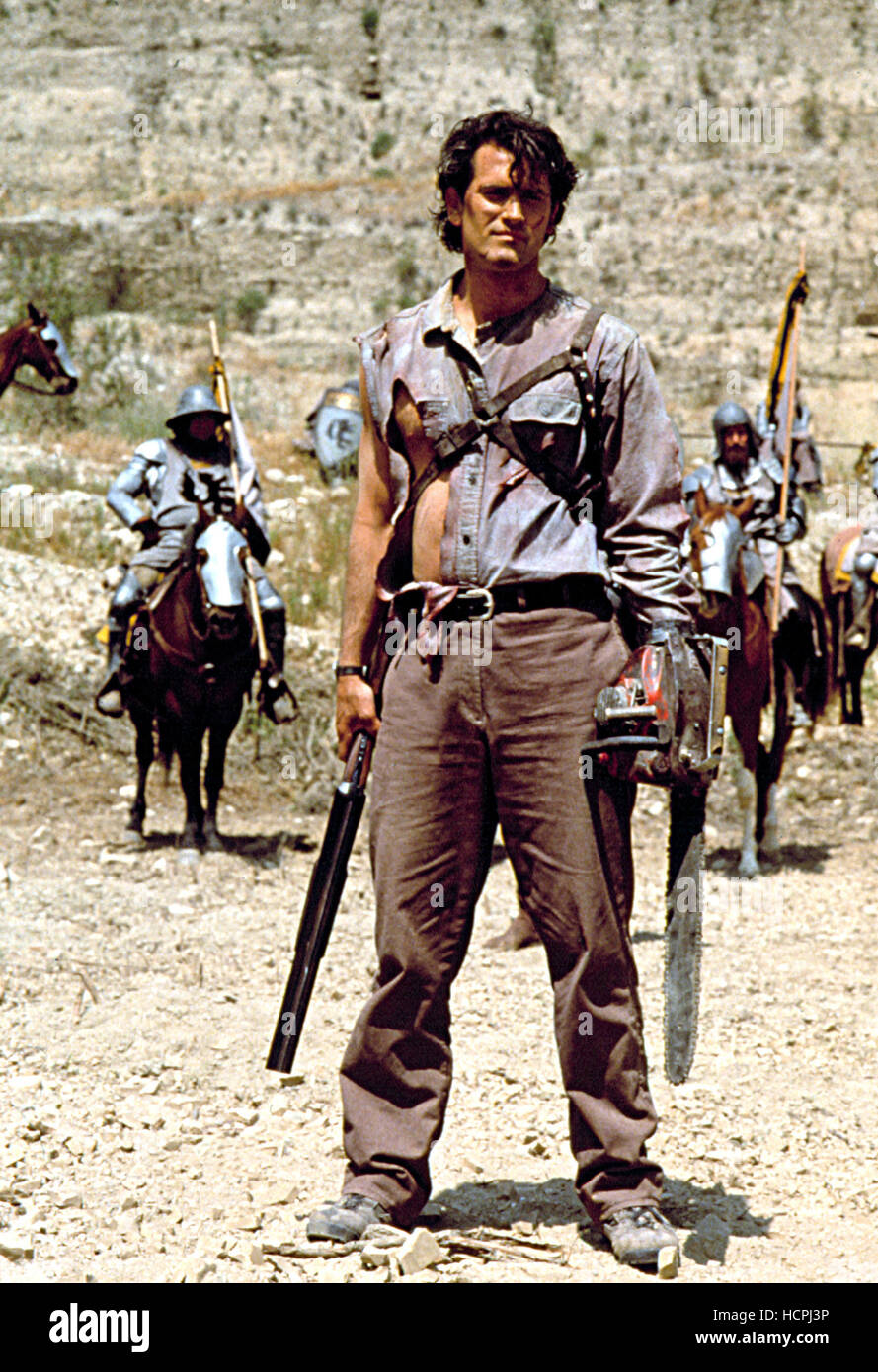 ARMY OF DARKNESS, Bruce Campbell, 1993, (c)Universal Pictures/courtesy ...