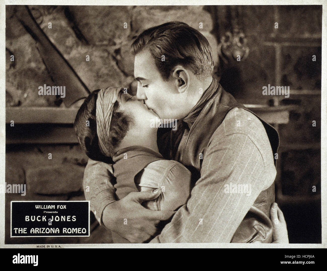 THE ARIZONA ROMEO, from left: Lucy Fox, Buck Jones, 1925. ©Fox Film ...