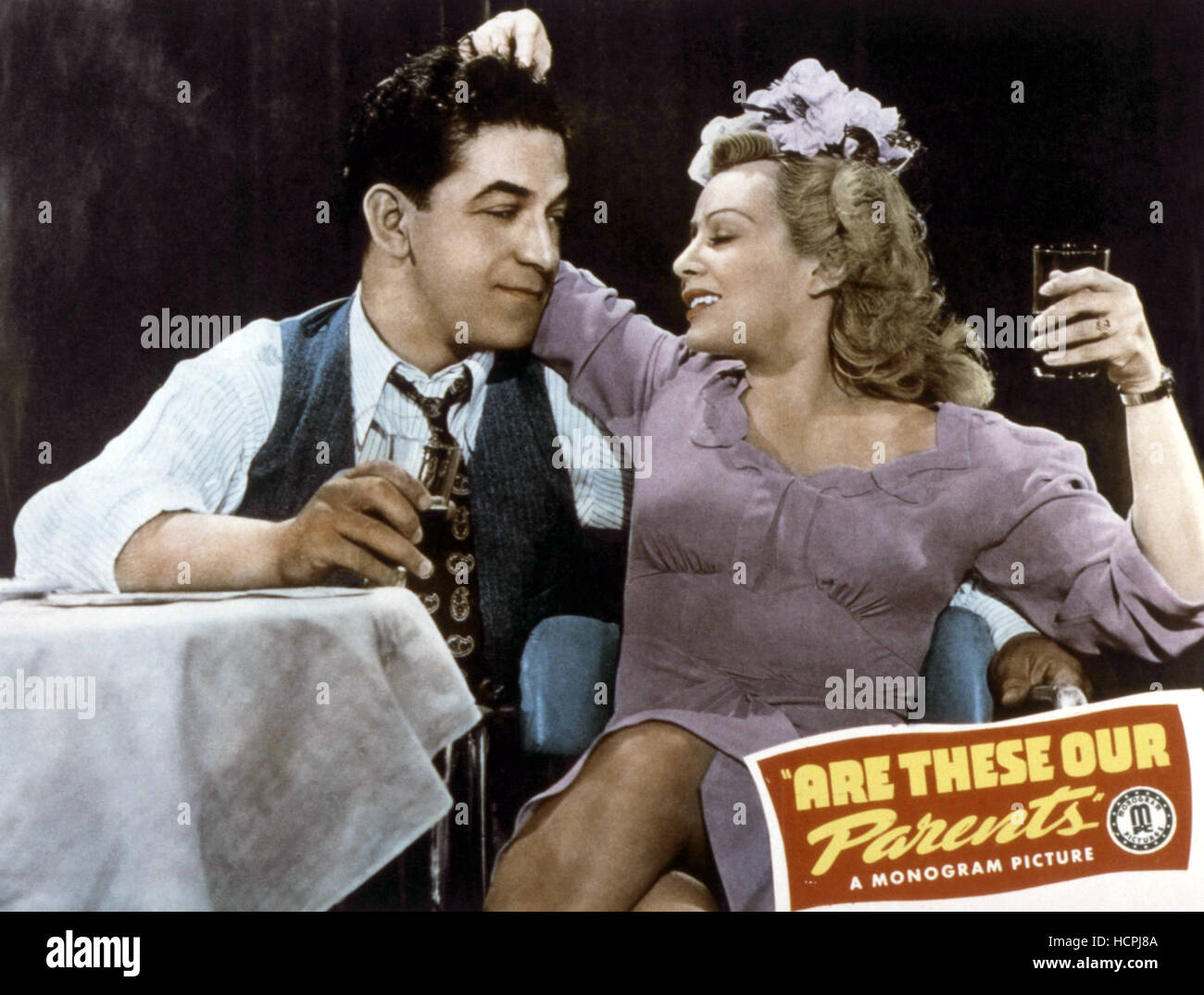 ARE THESE OUR PARENTS?, from left: Anthony Warde, Helen Vinson, 1944 ...